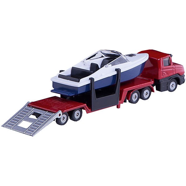 Jual MUST HAVE!! DIECAST MOBIL SIKU LONG 1613 LOW LOADER WITH BOAT ORIGINAL TERLARIS | Shopee ...