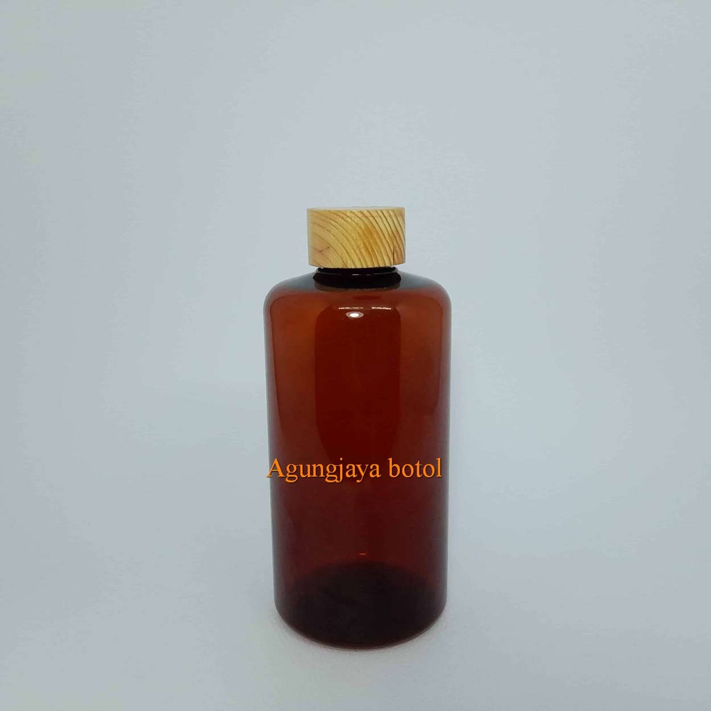 Jual Botol Pet 500 Ml Handsoap Coklat Transparant Tutup Ulir Neck 28 / Botol Plastik / Botol ...