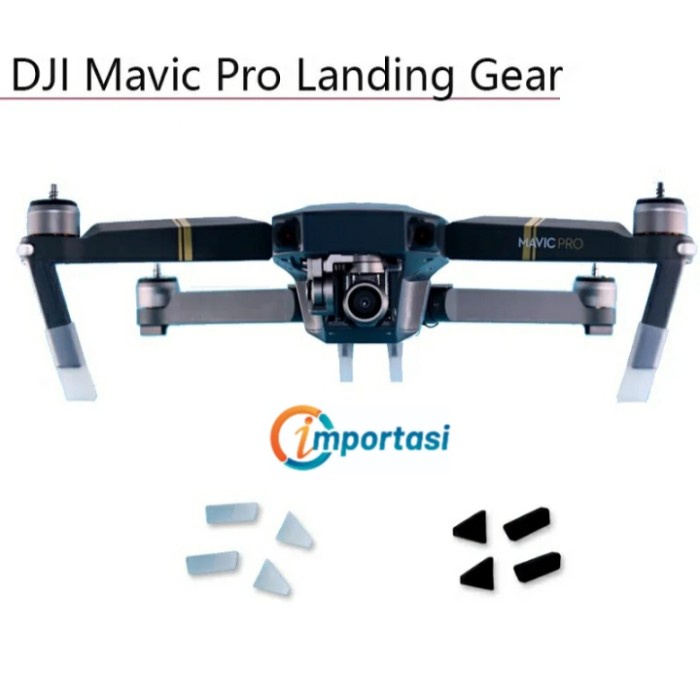 Jual Silicone Landing Gear Cover Safety Pad Protector DJI MAVIC PRO ...