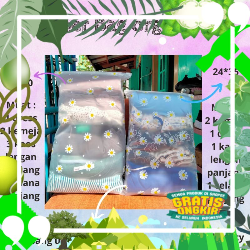 Jual TEMPAT BAJU/ TEMPAT SKINCARE /ZIPPER LOCK / ZIPPER BAG / TRAVEL ...