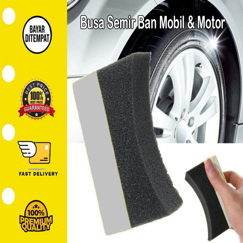 Jual BUSA SEMIR BAN APLIKATOR TYRE DRESSING APPLICATOR PAD SPONGE FOAM ...