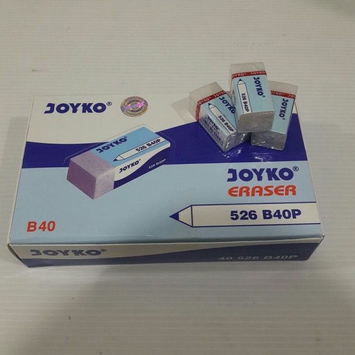 Jual Penghapus JOYKO 526 B40P Putih Kecil | Shopee Indonesia