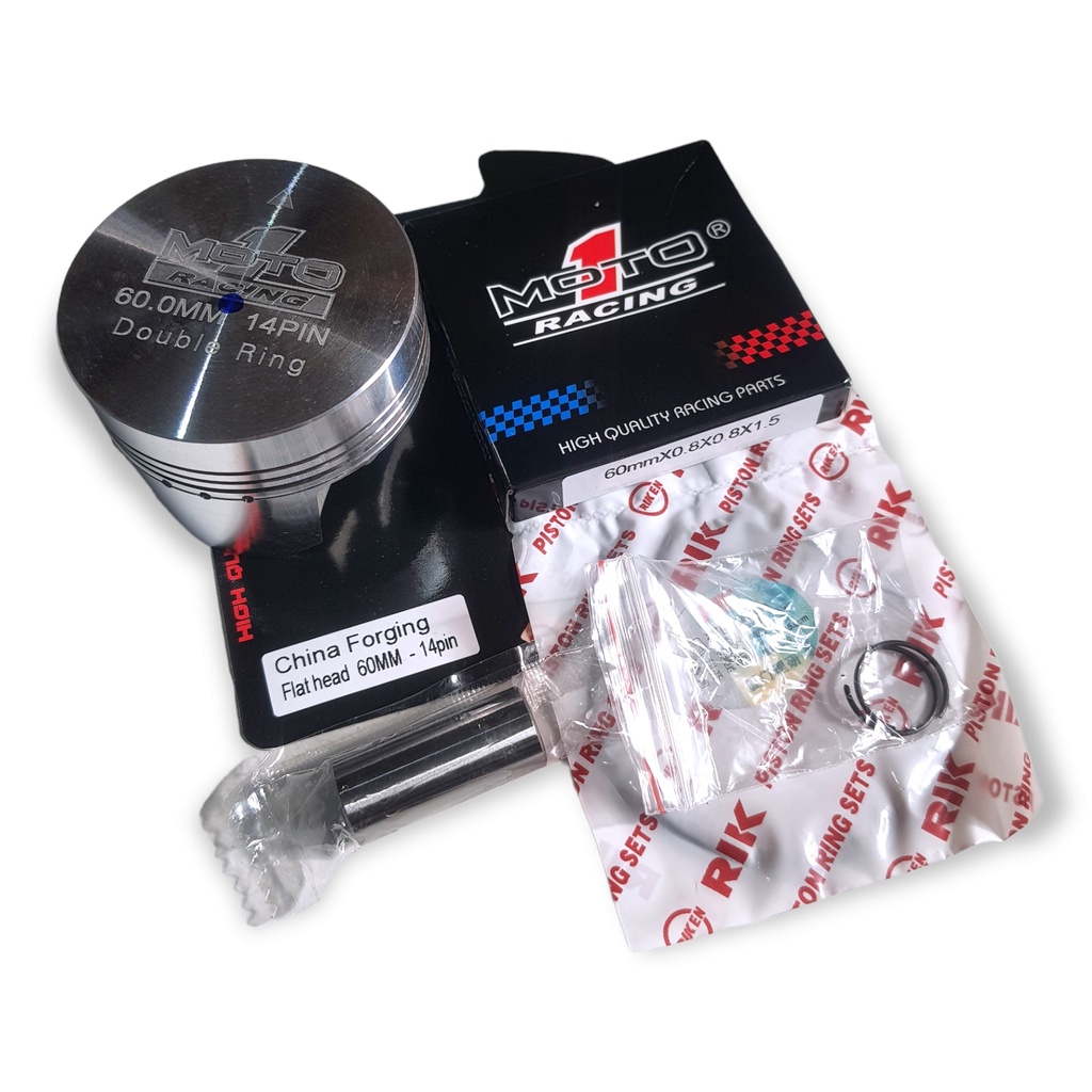Jual PISTON SEHER SEKER KIT SET DIAMETER 60MM 60 MM P14 PIN PEN 14 ...