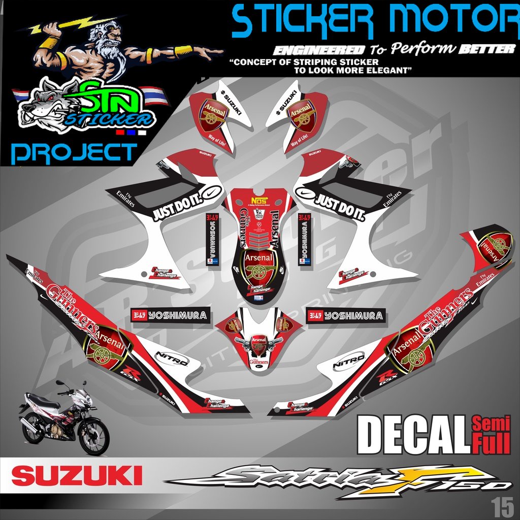 Jual Stiker Decal Full Body SATRIA OLD / SATRIA BARONG - Sticker Decal ...