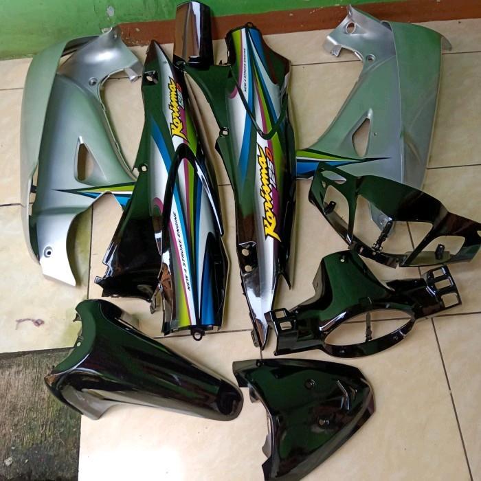 Jual Full body halus Honda karisma D hitam silver plus striping ...