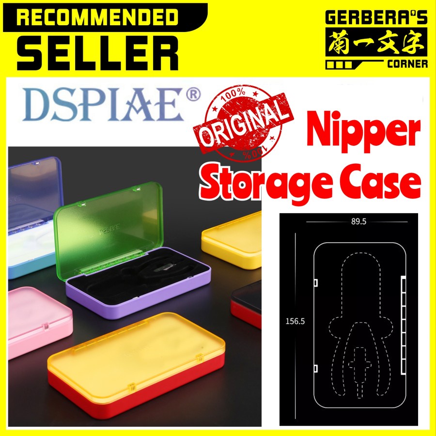 Jual DSPIAE Nipper Storage Case Box For Nipper Tool Box Box Tang Potong ...