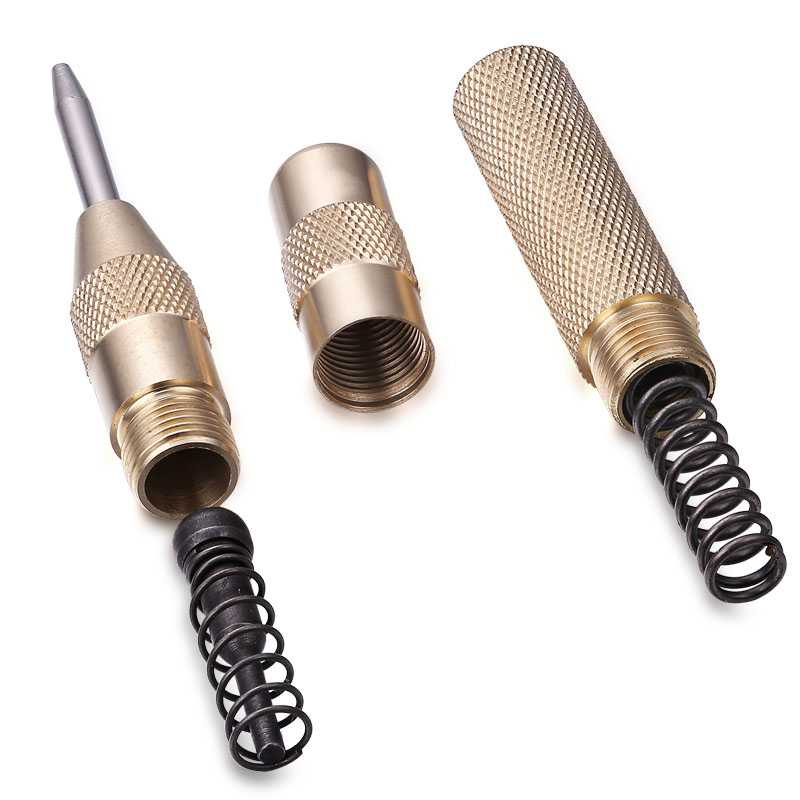 Jual [COD] Penanda Titik Bor 130mm Automatic Center Pin Punch Besi ...