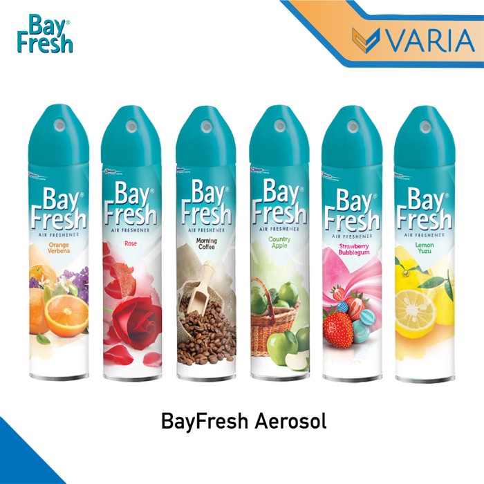 Jual BayFresh Aerosol 225 ml Air Freshener Spray Parfum Pengharum ...