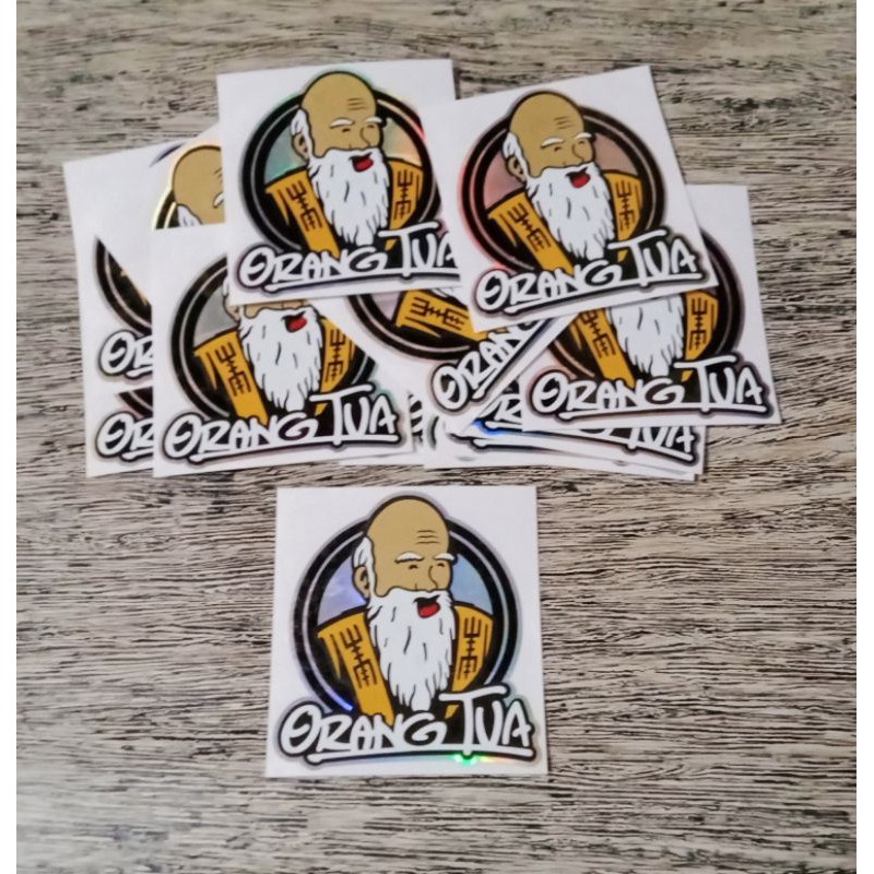 Jual sticker orang tua cutting | Shopee Indonesia