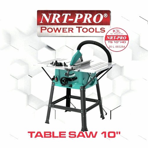 Jual NRT PRO TABLE SAW 10" MEJA MESIN TUKANG GERGAJI KAYU LISTRIK ...