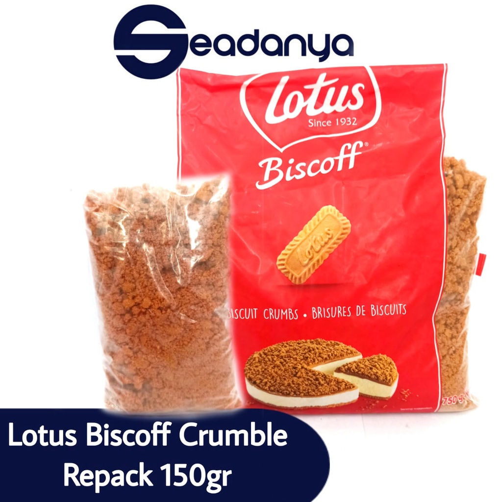 Jual LOTUS BISCOFF CRUMBLE REPACK 150 GR - HARGA DISKON!!! LOTUS ...