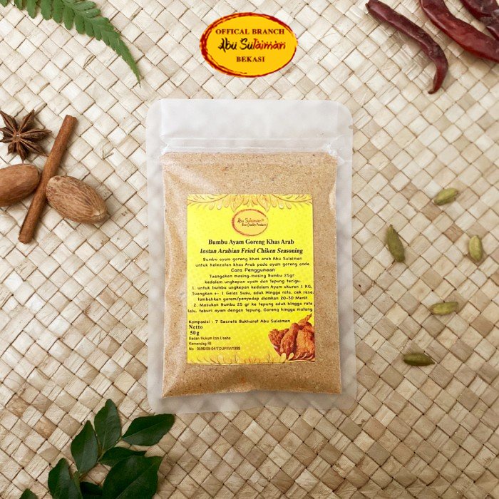 Jual Bumbu Ayam Goreng Khas Arab / Arabic Fried Chiken Seasoning ...