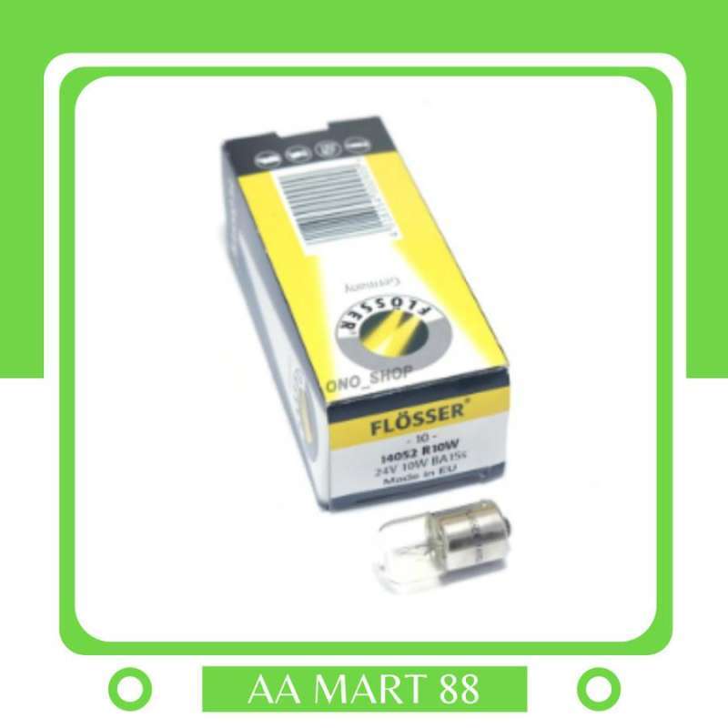 Jual Bohlam flosser 14052 R10W - 24 Volt 10 Watt BA15s | Shopee Indonesia