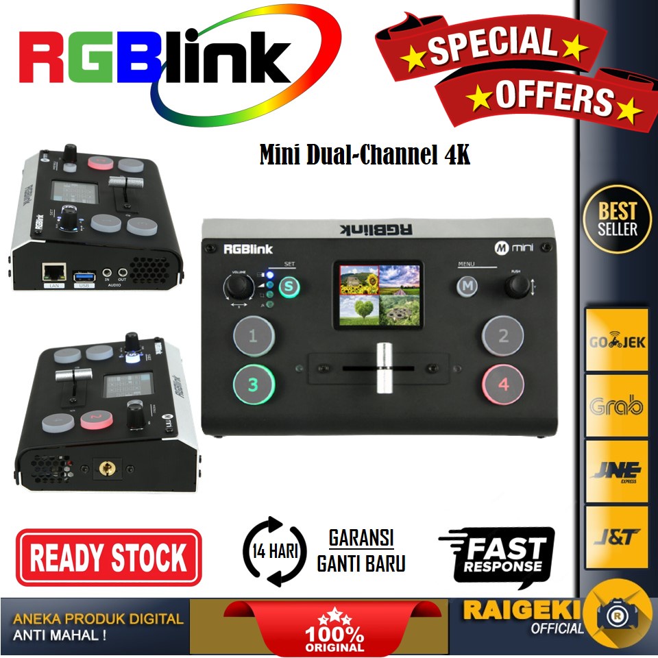 Jual RGBlink mini Streaming Switcher | Shopee Indonesia