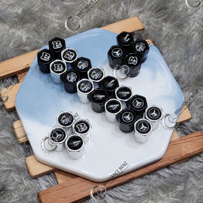 Jual TUTUP PENTIL BAN MERCEDES BENZ BRABUS AMG AFFALTERBACH BINTANG ...