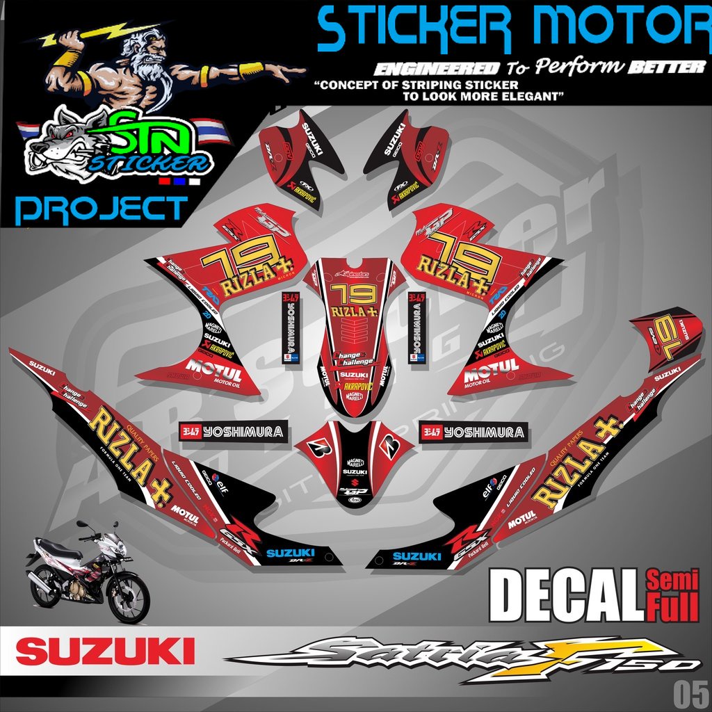Jual Stiker Decal Full Body SATRIA OLD / SATRIA BARONG - Sticker Decal ...