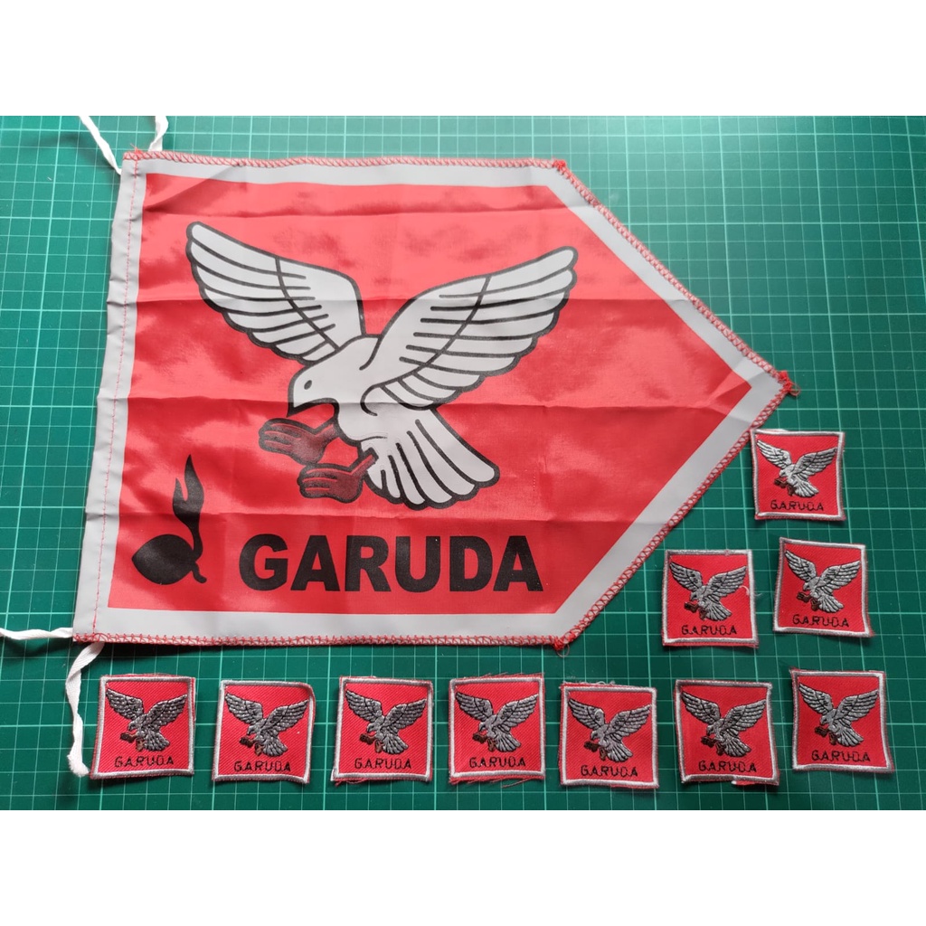 Jual TANDA REGU GARUDA MERAH SET BENDERA PENGGALANG PUTRA PRAMUKA ...
