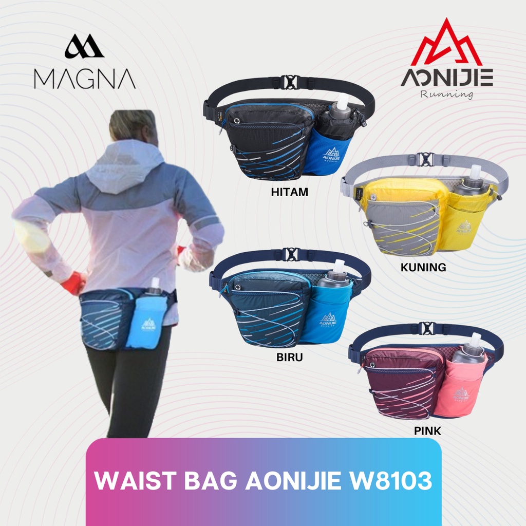 Jual Tas Pinggang Lari Aonijie W8103 Waist Bag Olah Raga Lari Sepeda ...