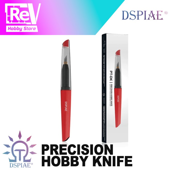 Jual DSPIAE PRECISION ART CRAFT HOBBY PENCUTTER PEN KNIFE PTDK PT-DK ...