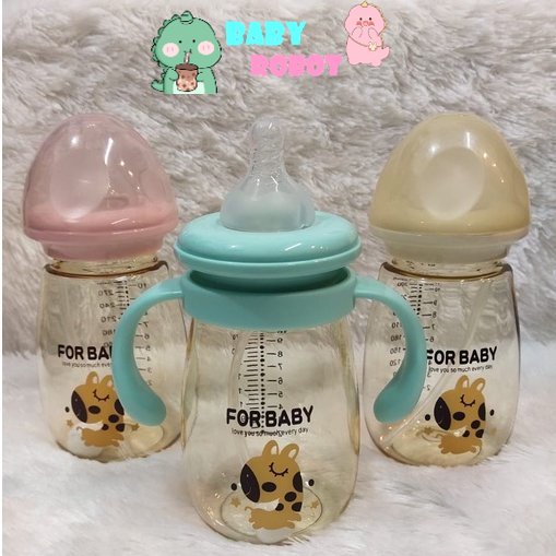 Jual Botol Susu PPSU Bayi 2in1 300ml BPA FREE / PPSU Botol Susu Dot Bayi / Botol PPSU Susu ...