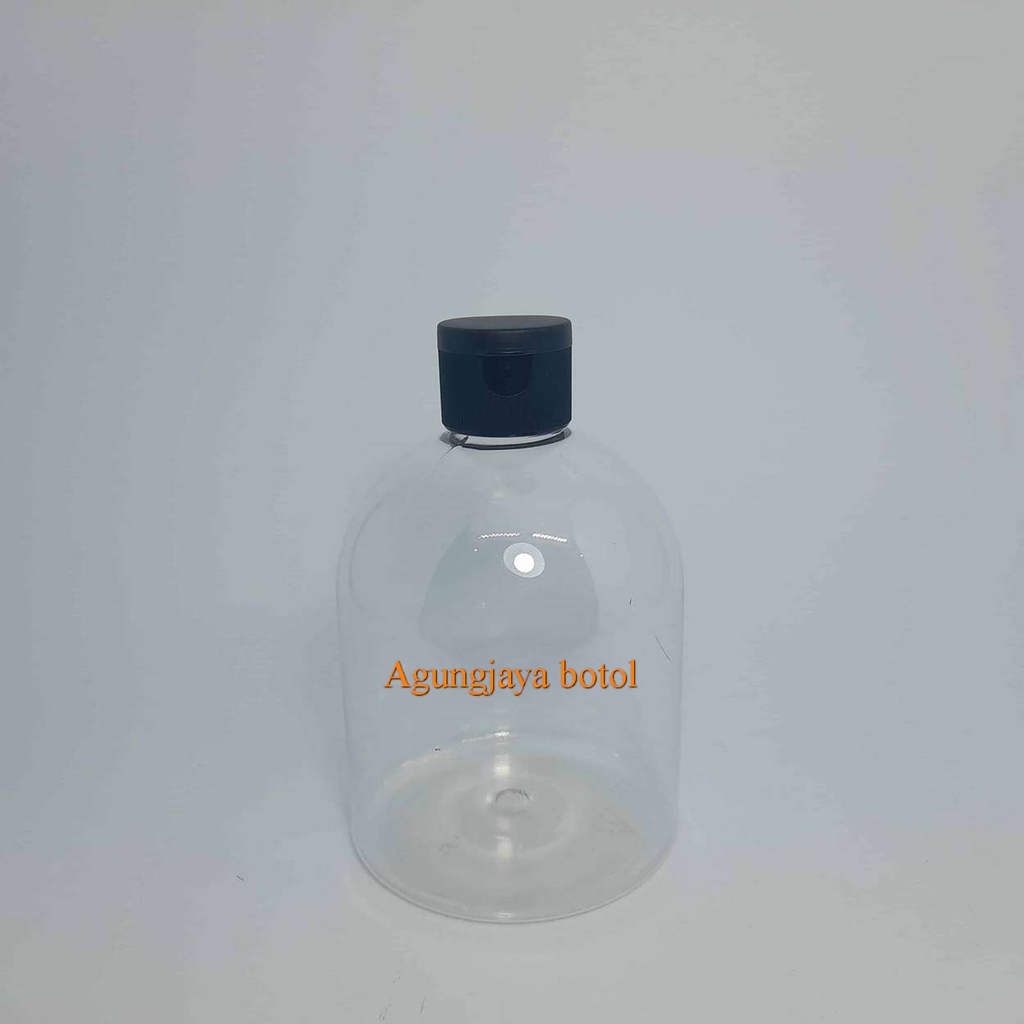 Jual Botol Pet 500 Ml Oval Natural Tutup Fliptop Neck 28 / Botol ...