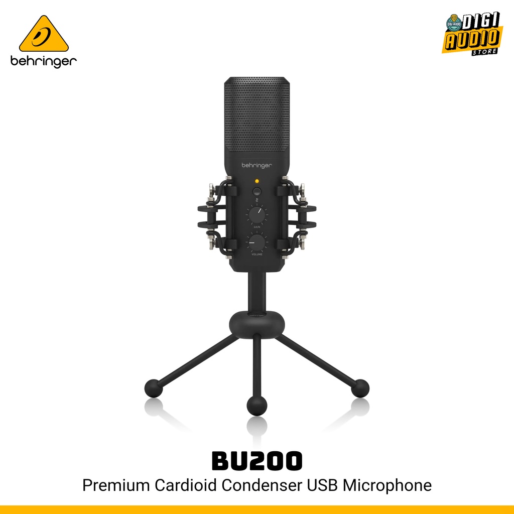 Jual Microphone Condenser USB Behringer BU200 Premium Cardioid Condensor Mic | Shopee Indonesia