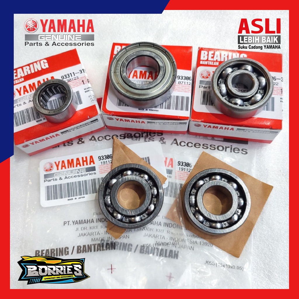 Jual LAKER BEARING RASIO SET MIO SPORTY SMILE NOUVO Z LELE ORIGINAL ...