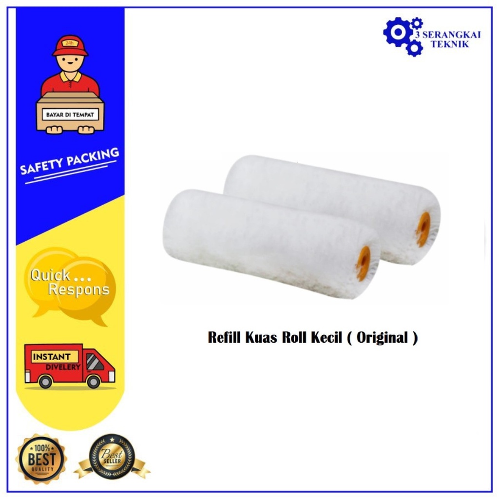 Jual FIA Refill Bulu Kuas Roll 4 inch - Isi Ulang Roller Kecil ...