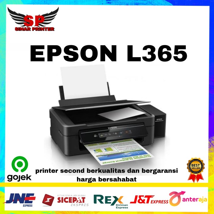 Jual printer epson l365 second all in one | Shopee Indonesia