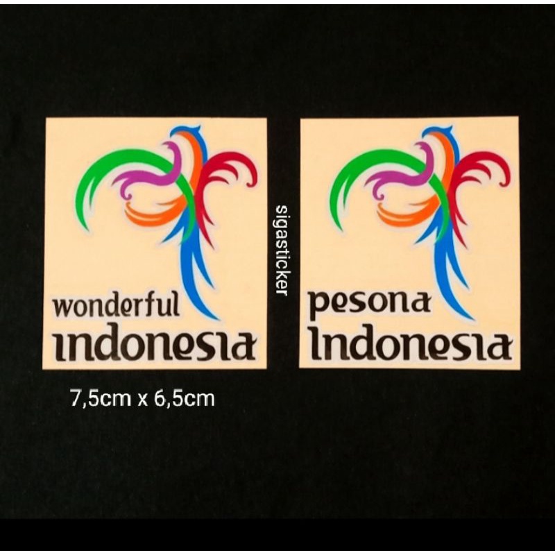 Jual STICKER WONDERFUL,PESONA INDINESIA CUTTING | Shopee Indonesia