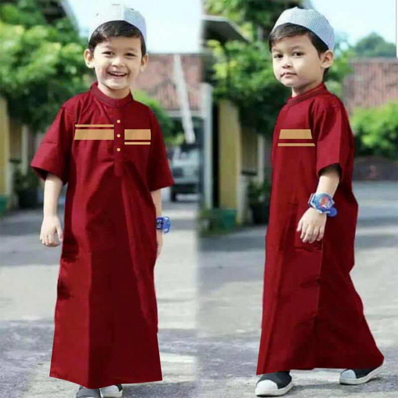 Jual JUBAH GAMIS BAJU KOKO ANAK LAKI LAKI MAROKO USIA 1 SAMPAI 12 TAHUN ...