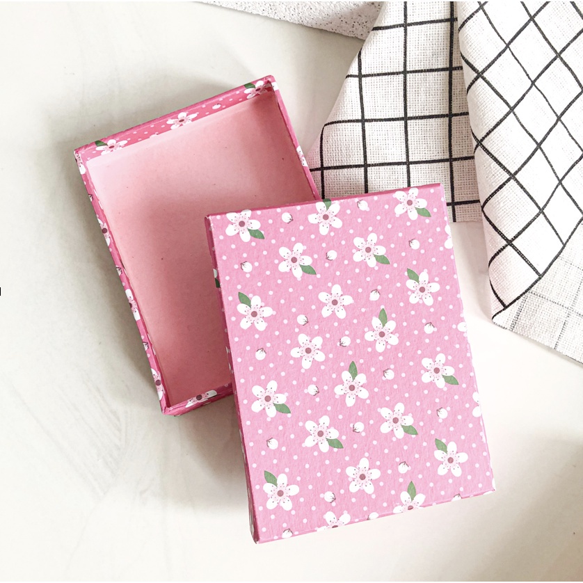 Jual Kotak Kado Gift BOX Hardbox Motif Bunga SHaby Chic Vintage i.Pack ...