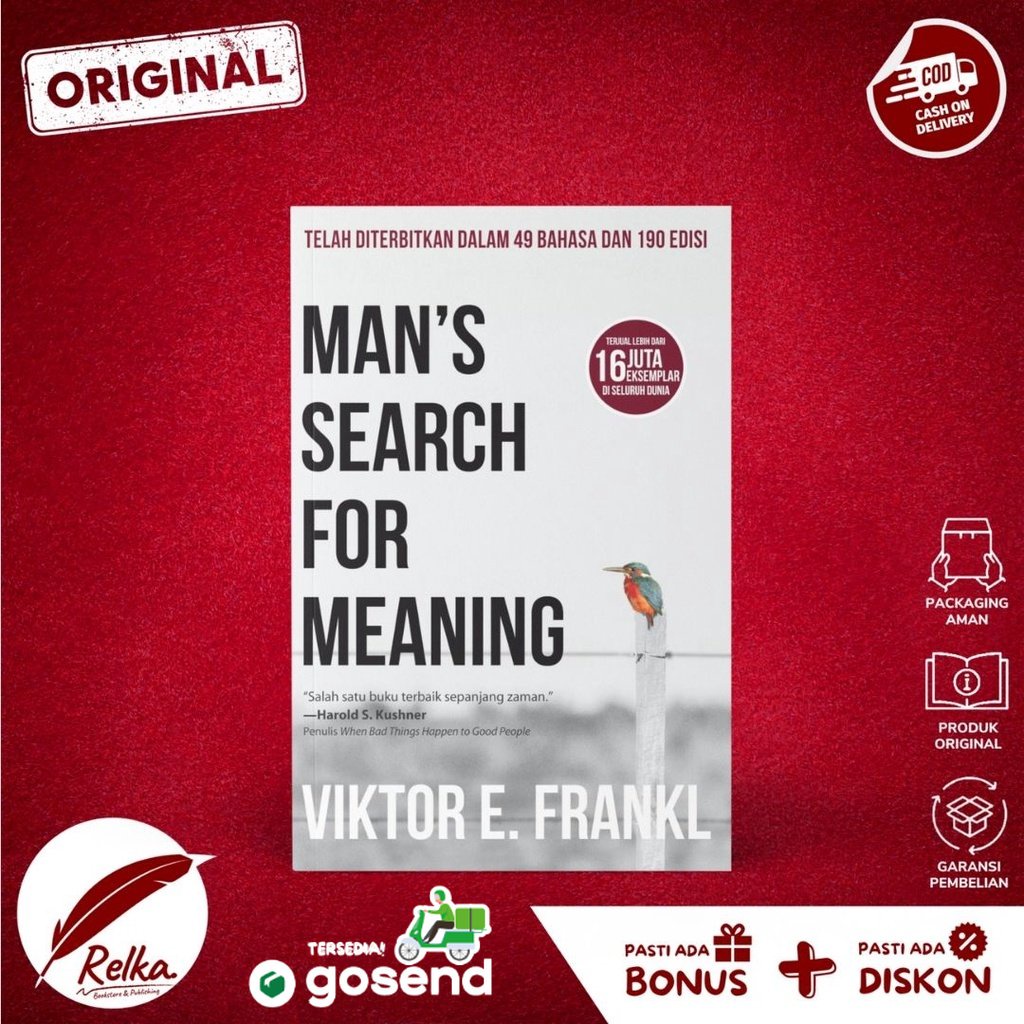 Jual Buku MANS SEARCH FOR MEANING | Shopee Indonesia