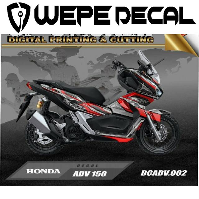 Jual Stiker motor ADV 150 Full body - Dekal Sticker Honda ADV 150 ...
