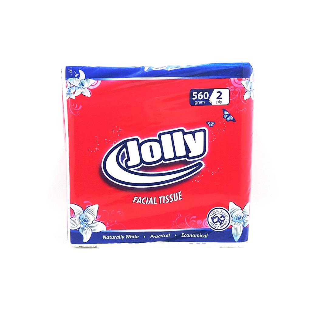 Jual Tissue JOLLY Facial Kiloan 560 Gram 2ply Facial Tisu Refill Kilo ...