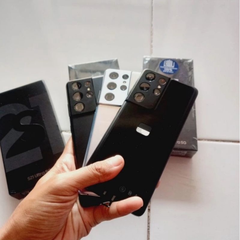 Jual hp samsung s21 ultra versi Ram16gb rom512gb dan ram12gb rom 256gb ...