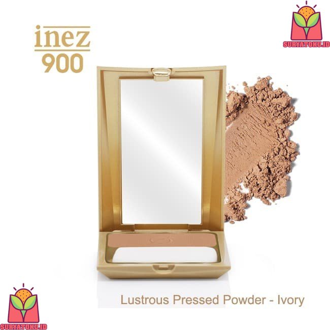 Jual INEZ Lustrous Pressed Powder&Reffil - Bedak Padat Ines | Shopee ...