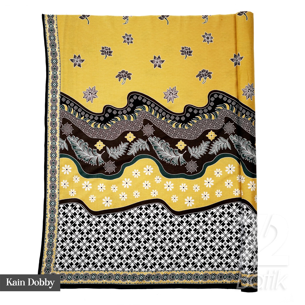 Jual KAIN BATIK PREMIUM Bahan Dobby Dobi Dobbi Dolbi Motif Kembang ...