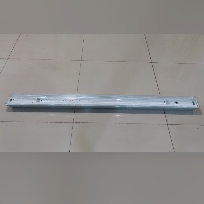 Jual KAP LAMPU WATERPROOF 1X36W KOMPLIT LAMPU TL LED (120CM) | Shopee ...