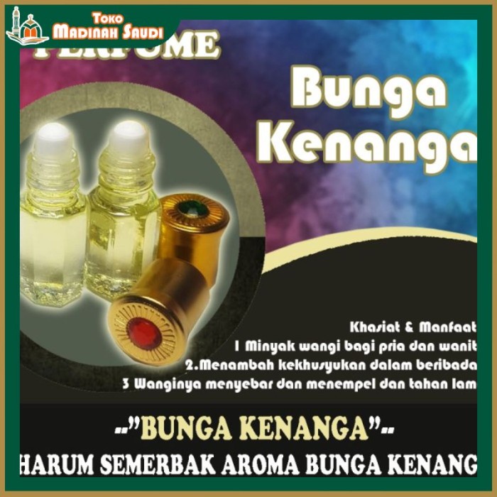 Jual Perfume Minyak Wangi Bunga Kenanga Asli 100 Persen Murni | Shopee ...