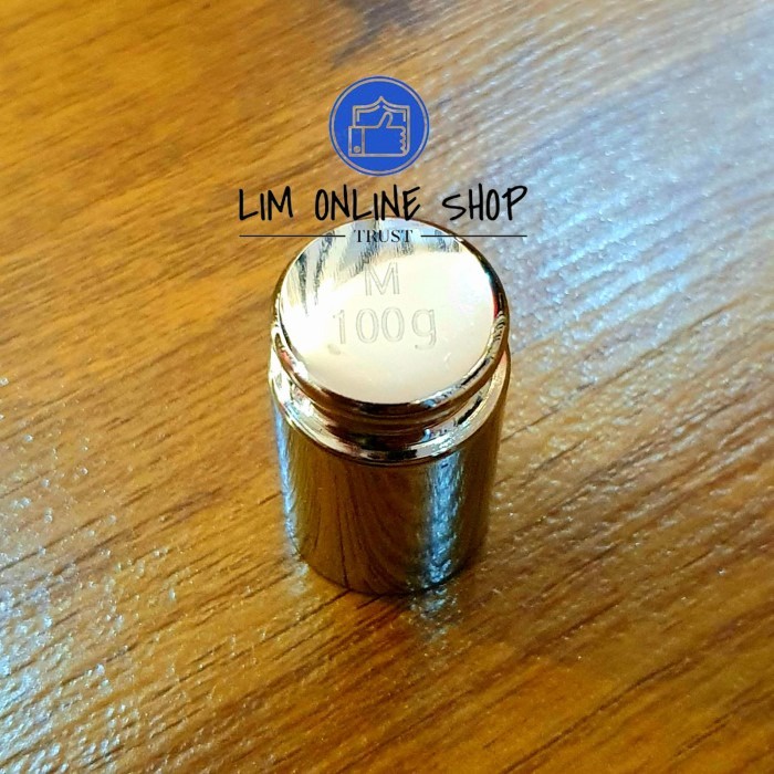 Jual 100 Gram Bandul Kalibrasi Berat Timbangan Calibration Weight 100g ...