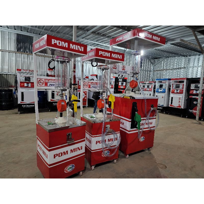 Jual Pom Mini Pertamini Manual 60 Liter | Shopee Indonesia