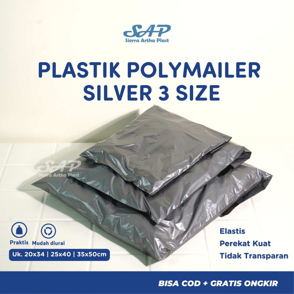 Jual Plastik Polymailer | Plastik Online Shop | Polymailmer 35 x 46 + 4 ...