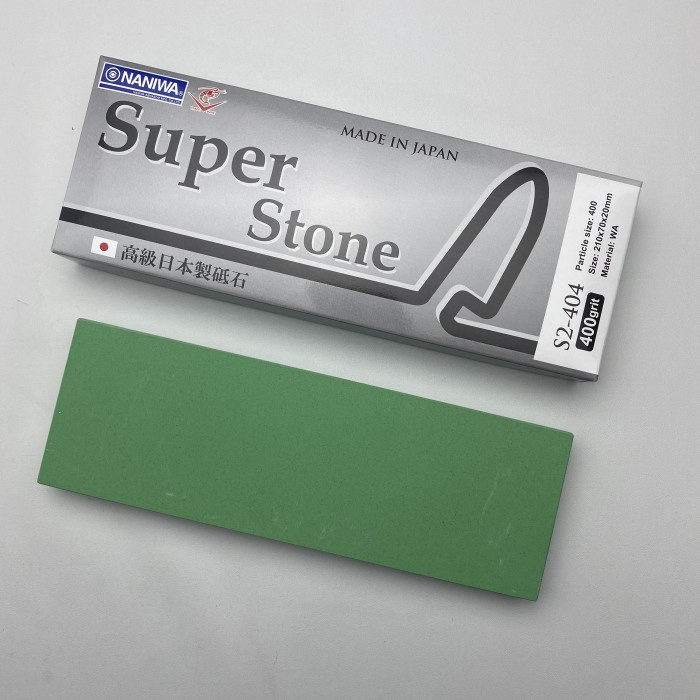 Jual Whetstone/Batu Asah - Naniwa Super Stone Splash and Go Grit #400 | Shopee Indonesia