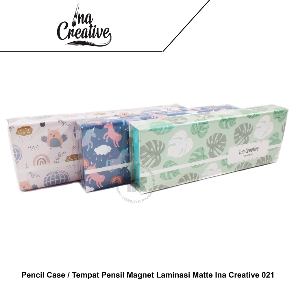 Jual Ina Creative Pencil Case Craft Besar Netral Laminasi Matte 021 ...