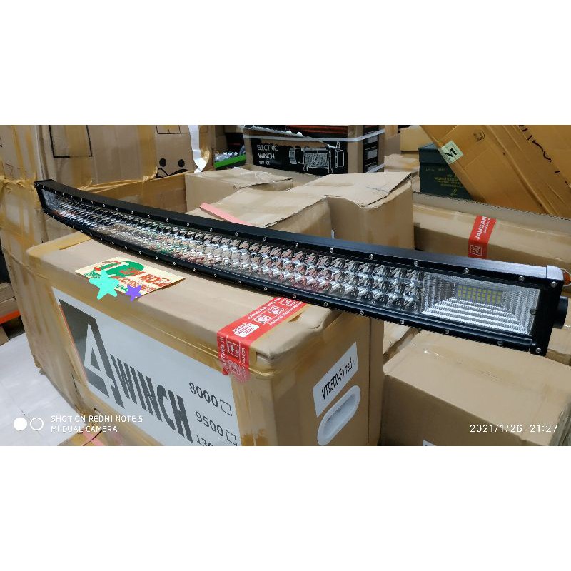 Jual LED Bar Lengkung Curve 100cm OFFROAD WINCH | Shopee Indonesia