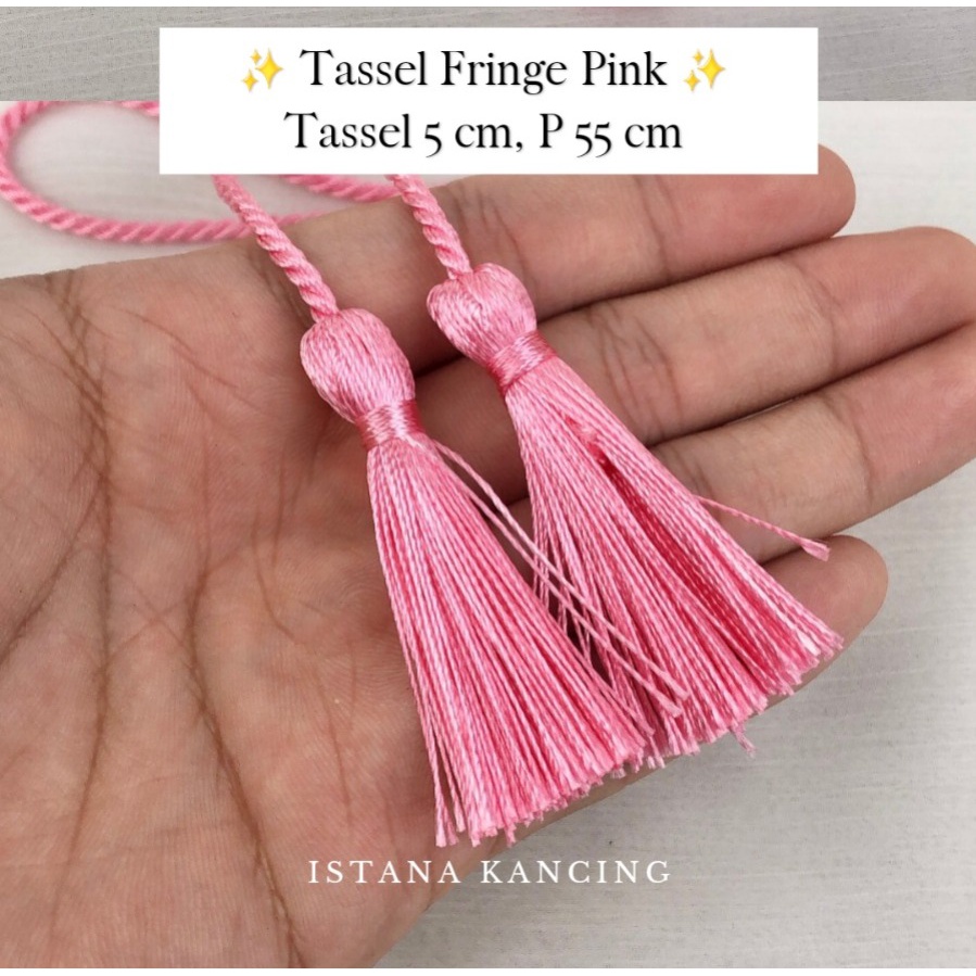 Jual Tassel Hampers Premium Rumbai Tali Panjang 55cm Cantik Aksesoris ...