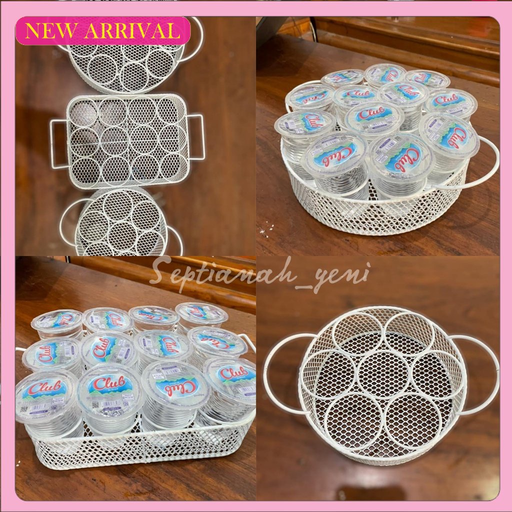 Jual Rak Aqua / Tempat Gelas Air Mineral 12 Lubang / 7 Lubang Keranjang ...