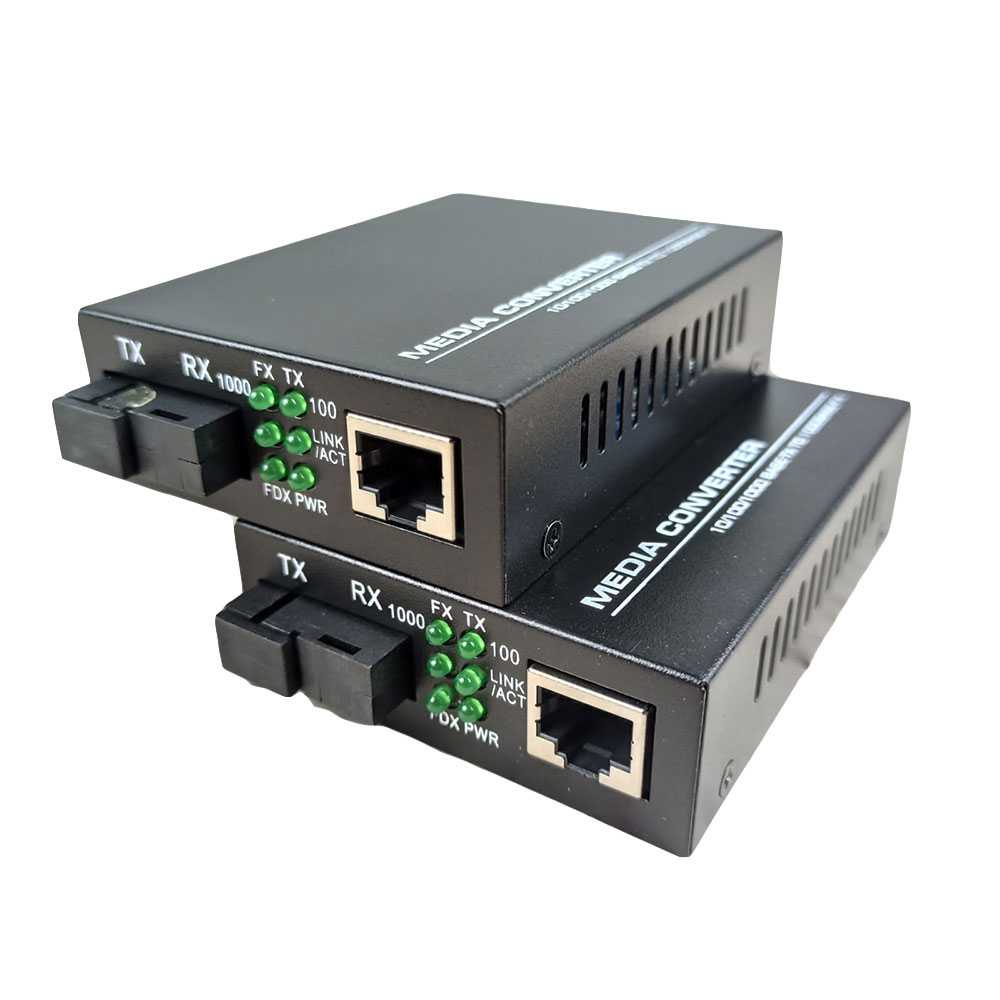 Jual Netlink Gigabit Fiber Optical Media Converter 1000Mbps - HTB-GS ...