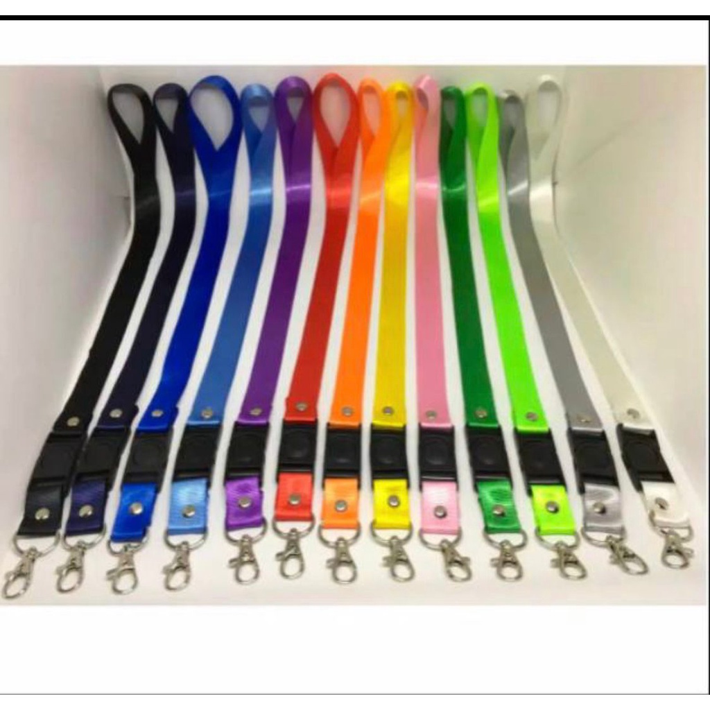 Jual LANYARD POLOS ALL COLOR LANYARD ALL COLOR GANTUNGAN POD | Shopee ...